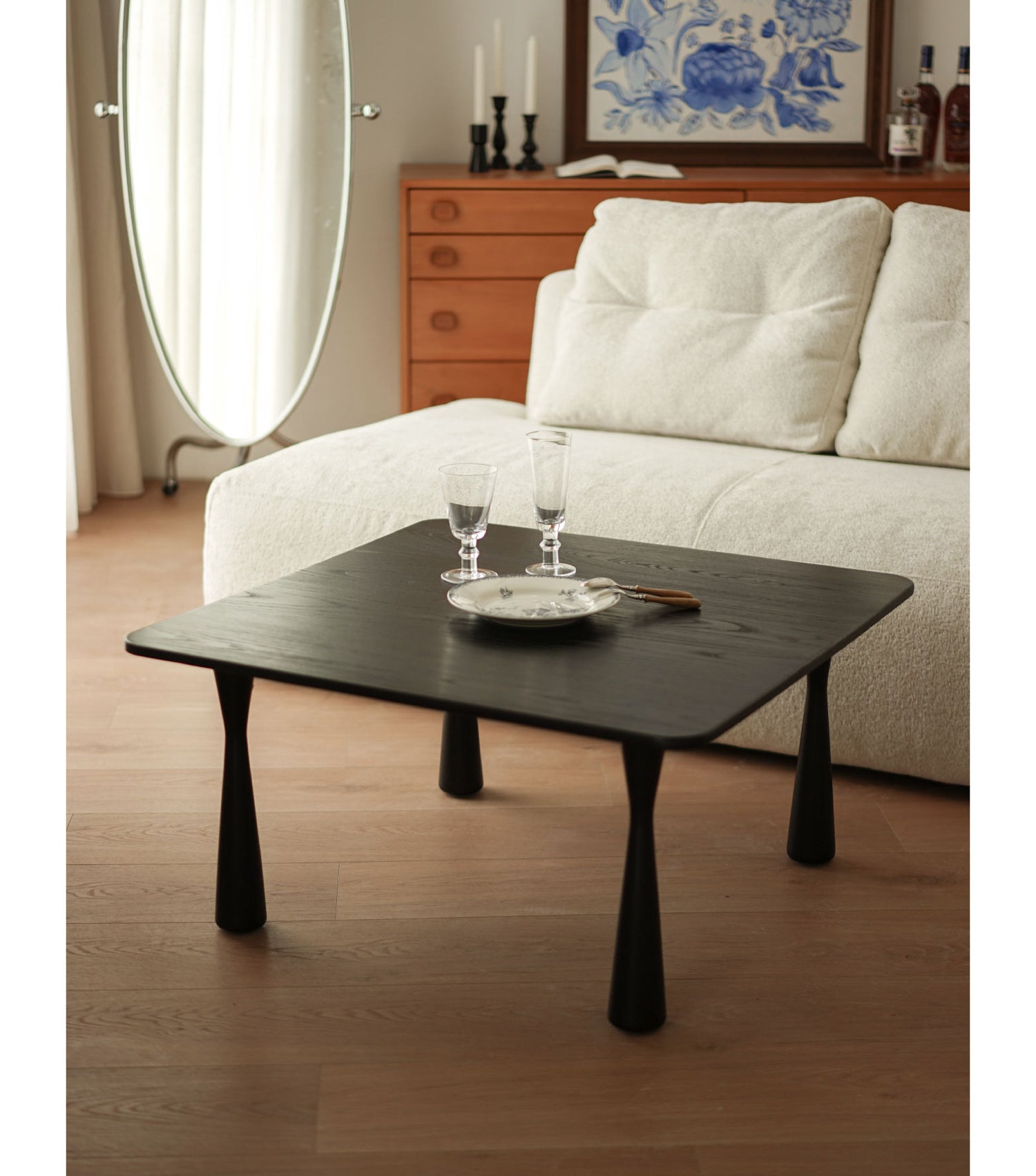 Anders wood room slim coffee table – dill and johan