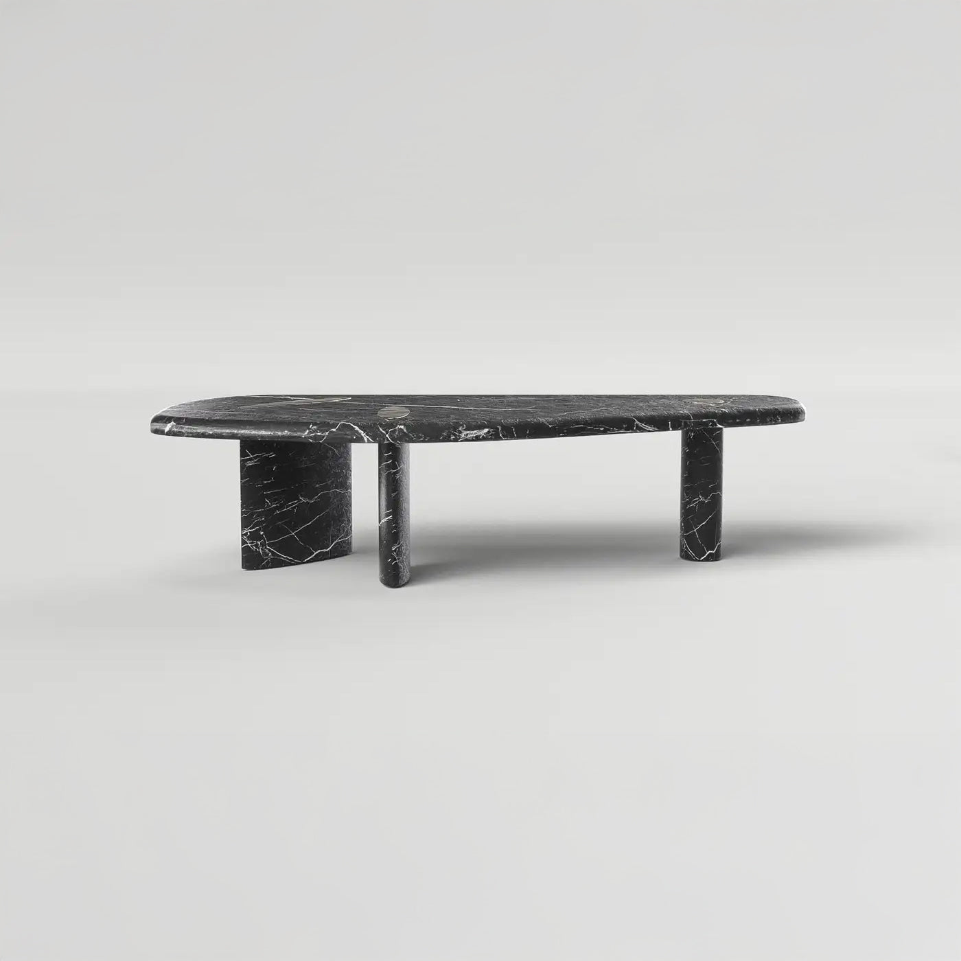 Nero Maquina & Brass Heritré Dining Table - Dill & Johan – dill and johan