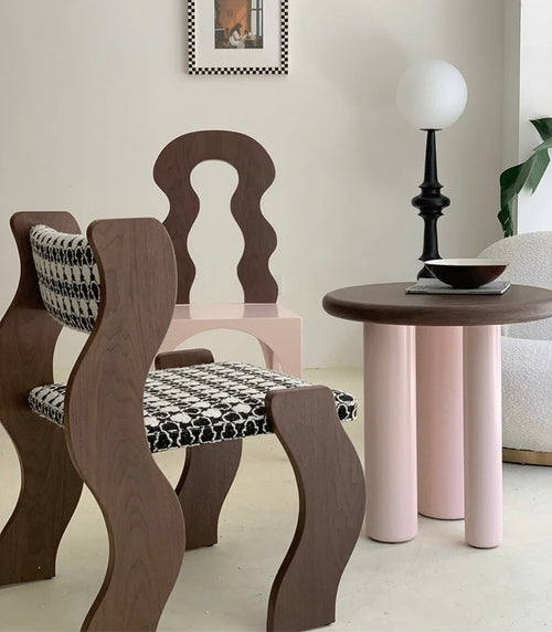 wave chair designer dining chair dining table chair backrest chair hou ...